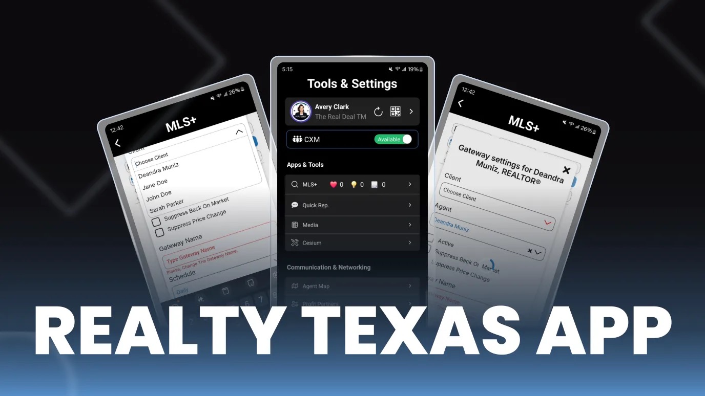 Realty Texas Agent App | Empower Your Real Estate Business